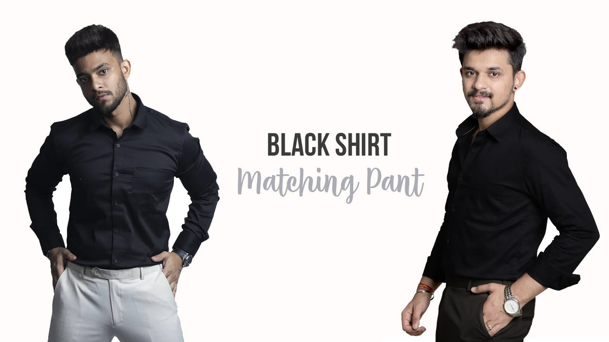 Perfect Pairing: Black Shirt Matching Pants for Effortless Style